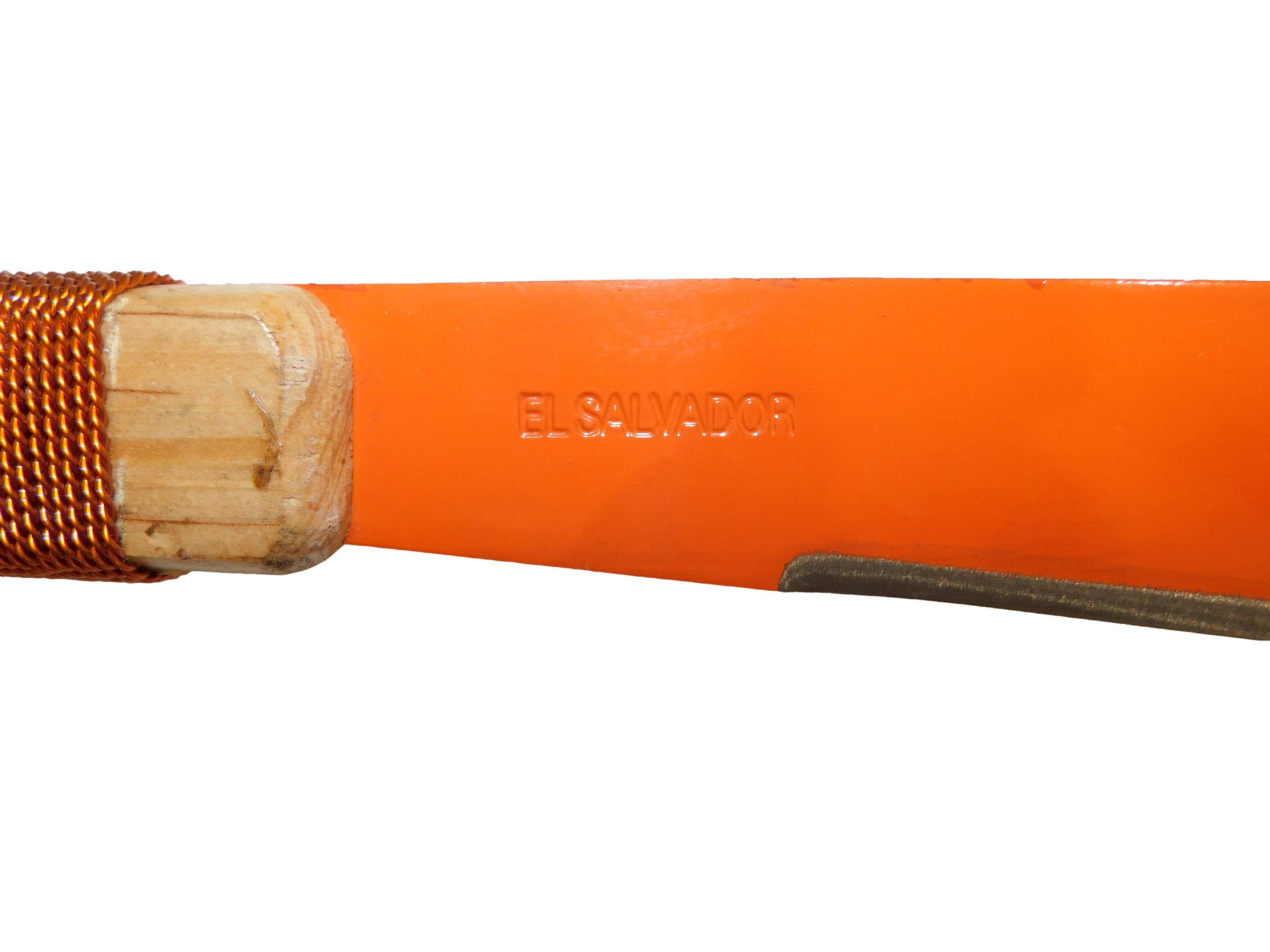 MARBLES MACHETE,18″ (ORANGE) WITH SHEATH & STONE