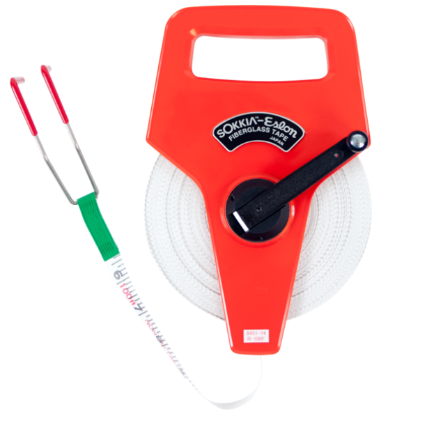 SOKKIA/ESLON FIBERGLASS TAPE, INCHES, 100 FT