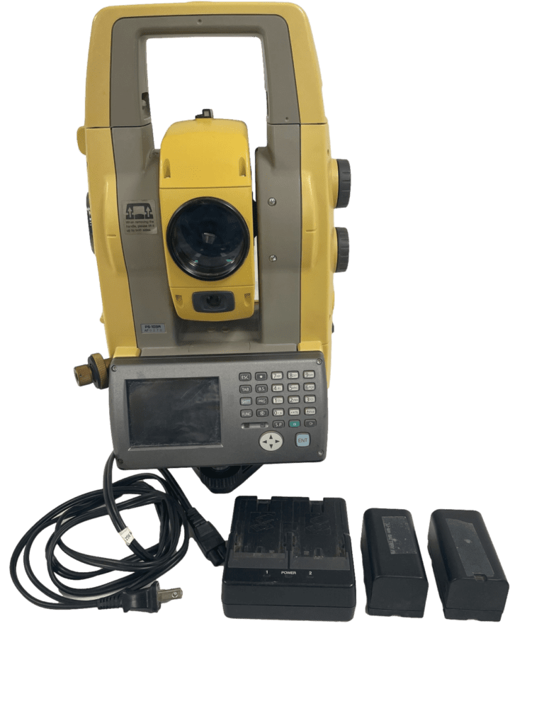 Pre-owned, Topcon, PS-103 3" Robotic Total Station - Deaton's Geo ...