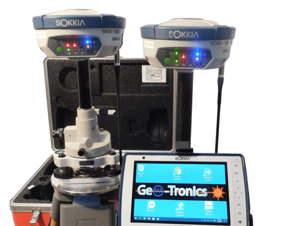 PRE-OWNED, SOKKIA GRX2 B & R FIELD PACKAGE COMPLETE - Deaton's Geo ...