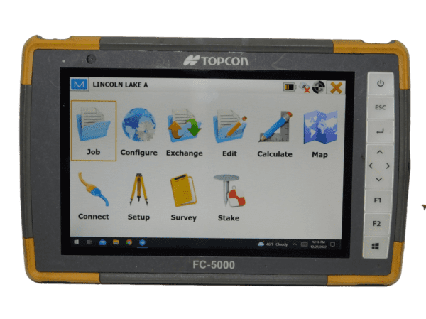 Topcon FC-5000 Tablet Computer Windows 10