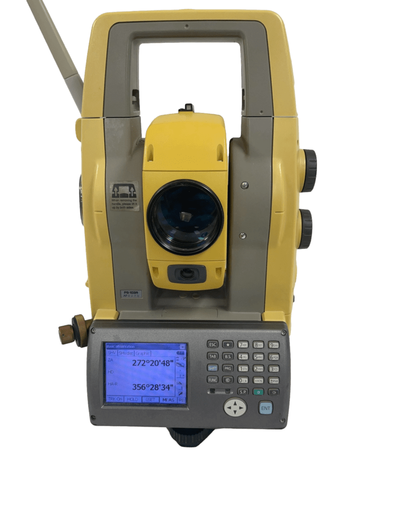 Pre-owned, Topcon, PS-103 3" Robotic Total Station - Deaton's Geo ...