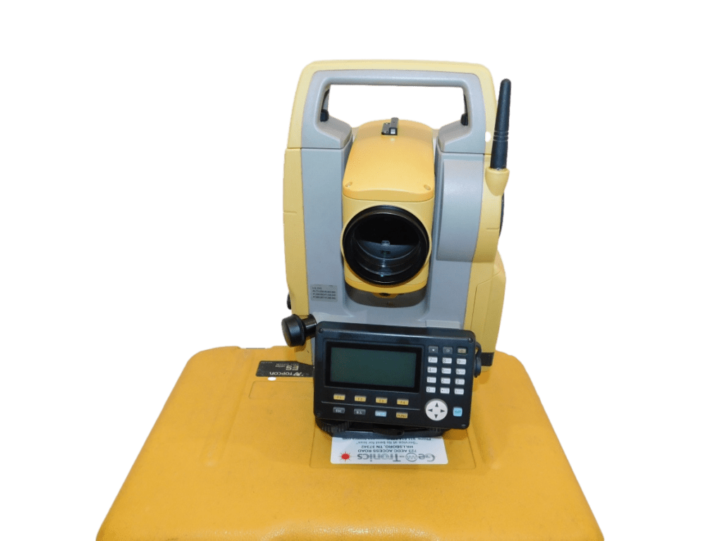 Pre-Owned Topcon ES-105 5" Reflector-less Total Station - Deaton's Geo ...