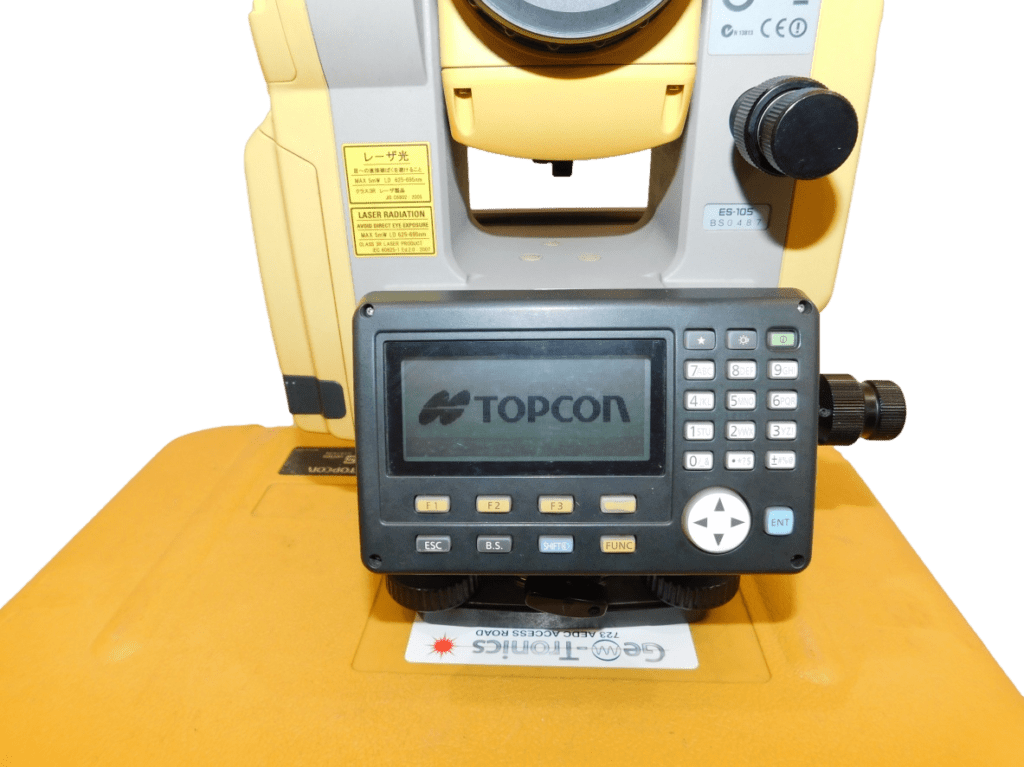 Pre-Owned Topcon ES-105 5" Reflector-less Total Station - Deaton's Geo ...