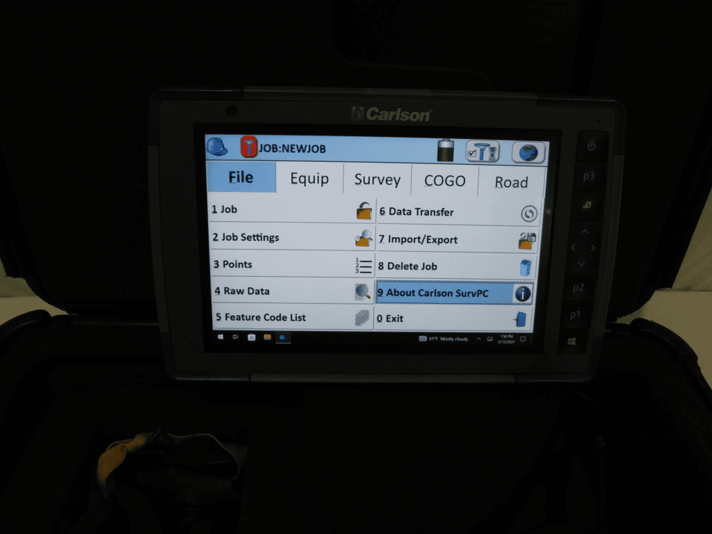 Pre-Owned, Carlson RT3 Tablet with v6 TS & GPS modules - Deaton's Geo ...